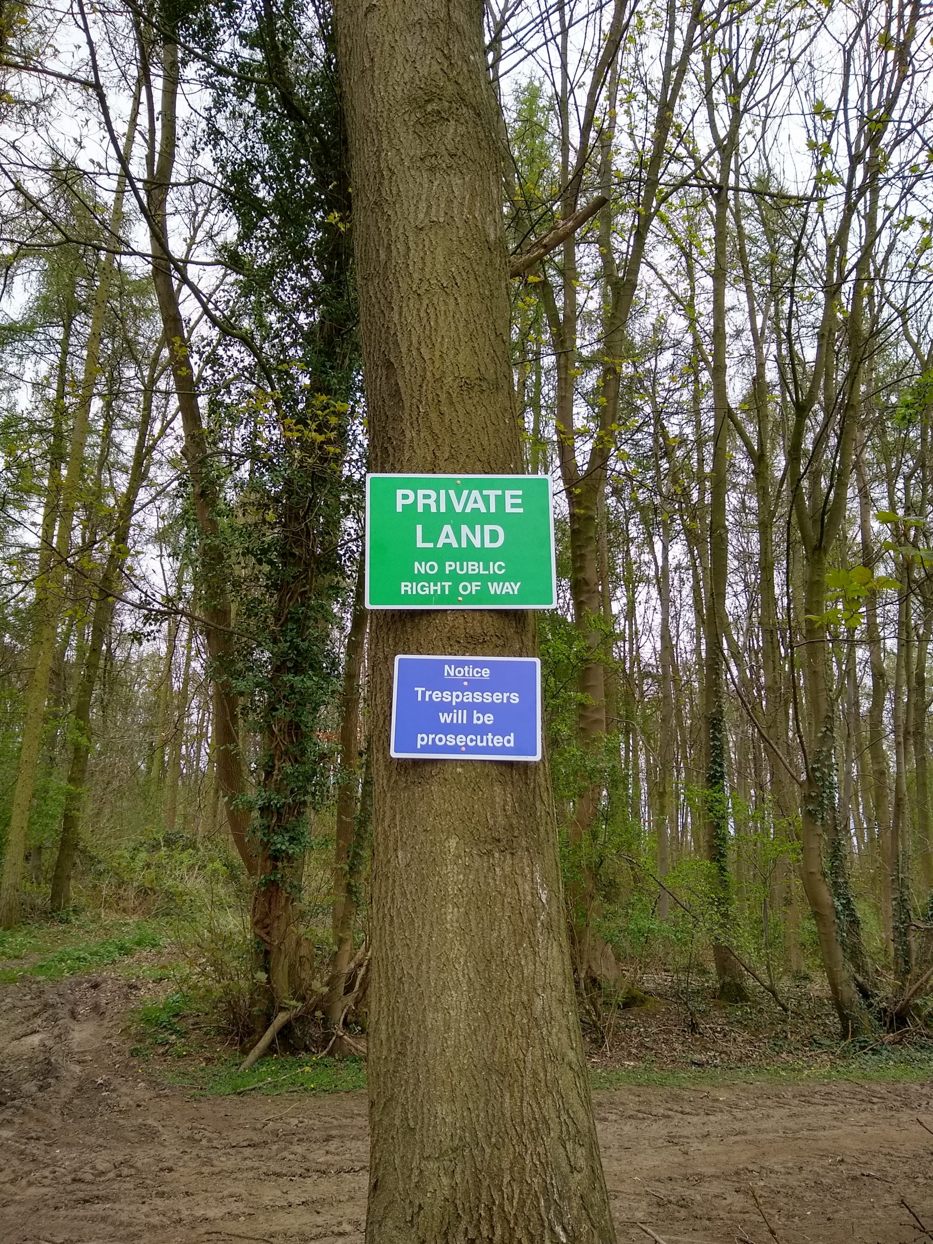 New Signs on Bedlam Lane – Staveley & Copgrove Parish Council